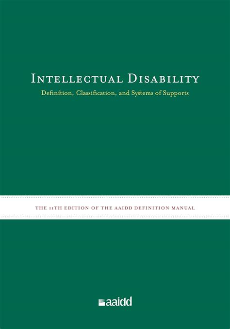 Intellectual Disability Definition Classification And Systems Of Supports Uk