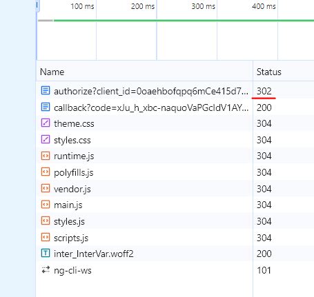 400 Bad Request When Login Redirection Problem OAuth OIDC Okta