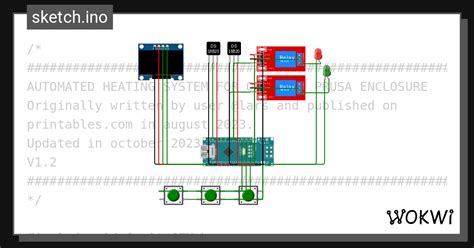Heater Wokwi Esp32 Stm32 Arduino Simulator