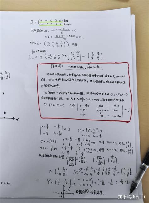 pca算法及简单数学演示 知乎