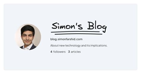 Simons Blog