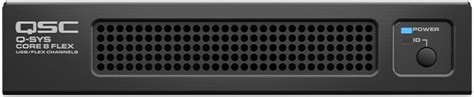 q sys core 8 flex network and analog i o processor