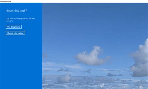 How To Create And Set Up Picture Password Or PIN In Windows