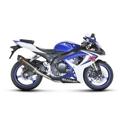 Akrapovic Slip On Line Carbon Auspuff Passend Für Suzuki Gsx R600 750