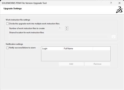 Solidworks Pdm File Version Upgrade Tool