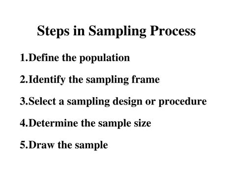 Ppt Sampling Design Powerpoint Presentation Free Download Id1755998