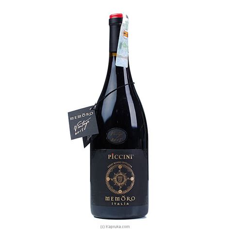 Online Piccini Dry Wine 750ml 14% Ita Online Price in Sri Lanka ...