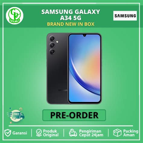 Jual Samsung Galaxy A34 5G 8 128GB 8 256GB Garansi Resmi SEIN Shopee Indonesia