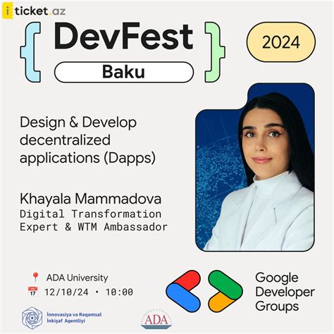 Gdg Baku On Linkedin Devfest2024 Dapps Blockchain Decentralizedtech Df2024baku