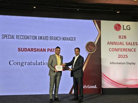 Sudarshan Patil On Linkedin Award Lg B2b Teamwork Motivation