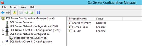 Bts 2013 Sqlnet 02 Sql Server Configuration Manager Protocols For
