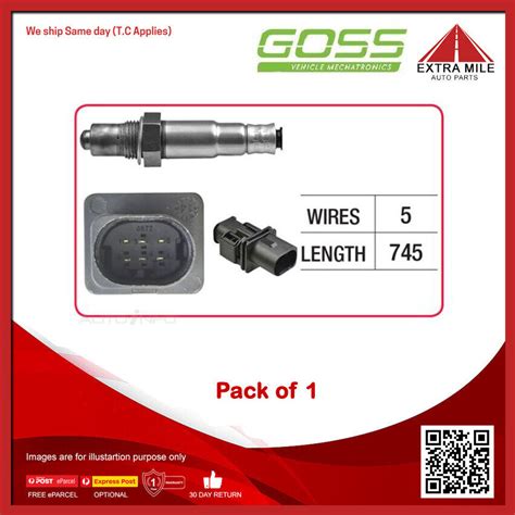 Goss Oxygen Sensor For Saab 9 3 Ys3f 28l B284llp9 Dohc 24v Turbo Mpfi