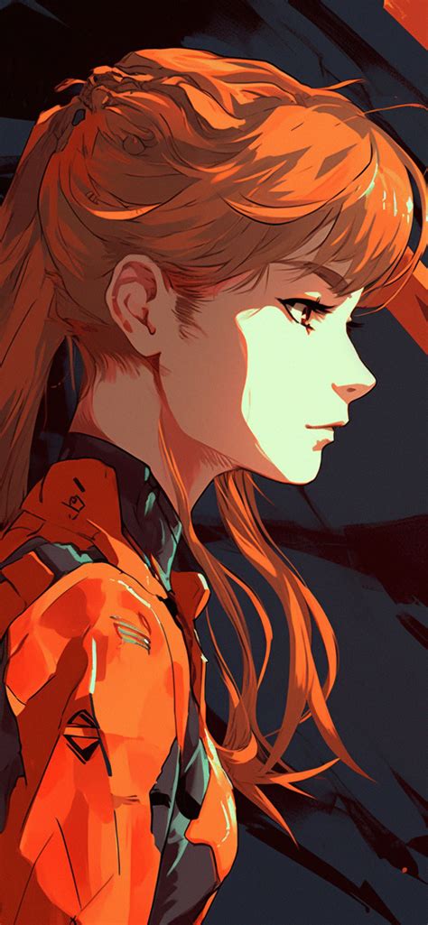 Evangelion Asuka Art Wallpapers Evangelion Wallpaper For Phone