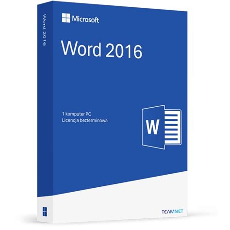 Microsoft Word 2016 Cena Kup Taniej Legalna Licencja Teamnet Software Pl