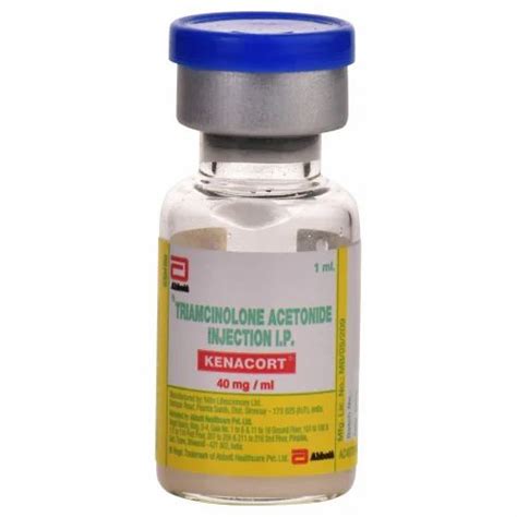 Kenacort 40mg Injection 40 Mg Ml Packaging Size 1 Ml At ₹ 142 Piece In Amravati