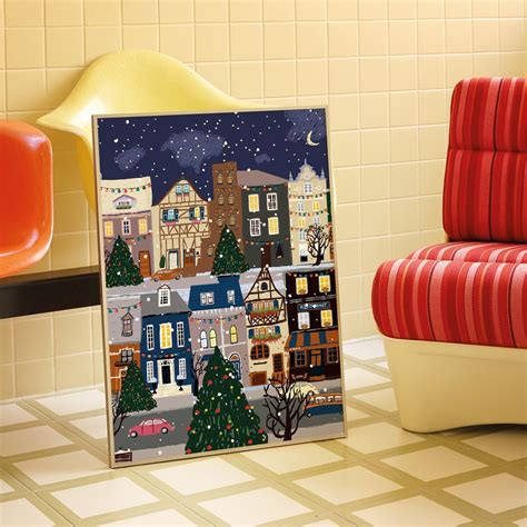 패브릭포스터·그림 홀리졸리 크리스마스 그림액자 60종 51 센서빌시티 오늘의집 쇼핑