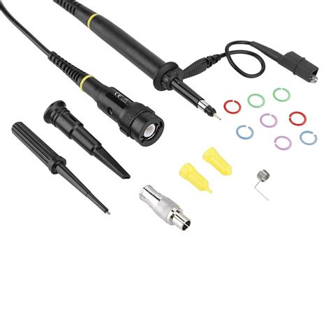 P4250 1 2kv 250mhz High Voltage Oscilloscope Probe For Bnc Head Oscilloscope 100 Alligator Clip