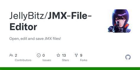 GitHub JellyBitz JMX File Editor Open Edit And Save JMX Files