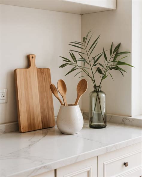 33 Kitchen Countertop Decor 2025 Ideas With White Marble Granite