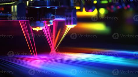 A Closeup Of A Highspeed 3d Printer In Action Layering New Designs Rapidly Highlighting The