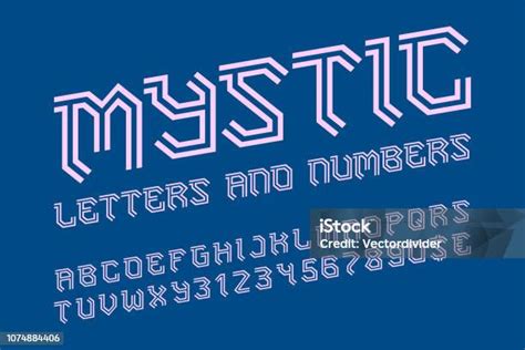 미 스틱 알파벳 숫자와 통화 기호입니다 게임 스타일된 글꼴 0명에 대한 스톡 벡터 아트 및 기타 이미지 0명 개체 그룹 고딕 양식 Istock