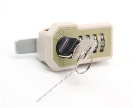 Master Key Function 4 Digits Combination Cabinet Number Lock