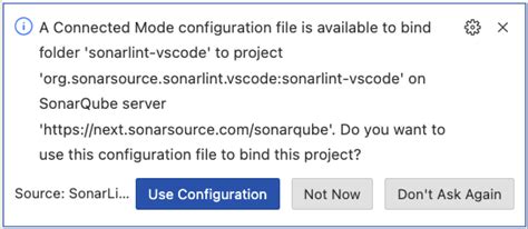 Sonarlint For Vs Code 45 Share Connected Mode Setup Among