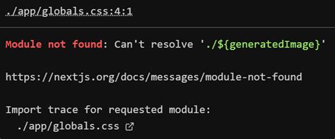 next js tailwind css throws error module not found can t resolve
