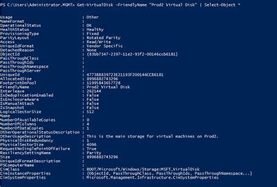 How To Interact With Virtual Disks Through PowerShell Redmondmag Com