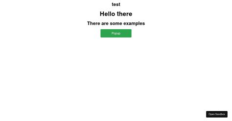 React Modal Global Examples V123 Forked Codesandbox