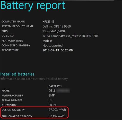 How To Generate A Battery Report Using The Powercfg Command Dell Ghana