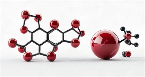 Premium Photo Molecular Structure In 3d A Scientific Visual Representation