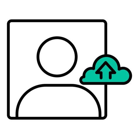 Cloud User Generic Color Lineal Color Icon
