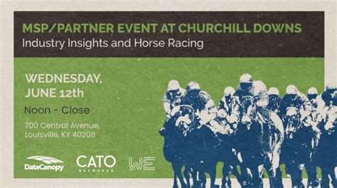 Data Canopy On Linkedin Churchilldowns Ai Datacenter Markettrends