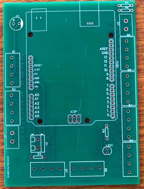 Arduino UNO Breakout Shield Sam Wane