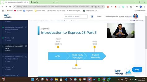 Nxtwave 100daysofcode Expressjs Backenddevelopment Cricketteam
