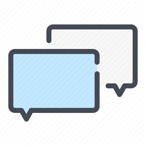 Chat Dialog Forum Message Messages Text Texting Icon Download
