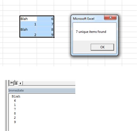 Vba Macro And Excel Advanced Filter Result On Counting Unique Elements