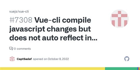 Vue Cli Compile Javascript Changes But Does Not Auto Reflect In Chrome Browser Issue