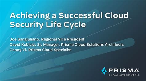 Achieving A Successful Cloud Security Life Cycle Meritalk