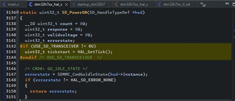 Stm32h757i Eval Sdmmc Initialization Problem Stmicroelectronics