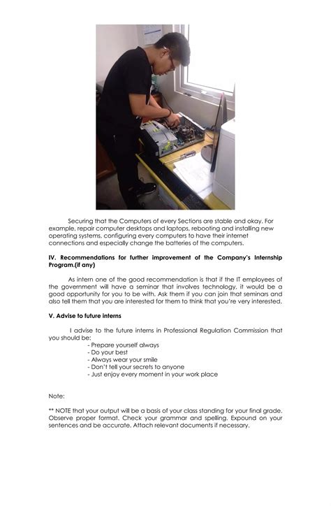 Ojt Reportpdf Format Pdf