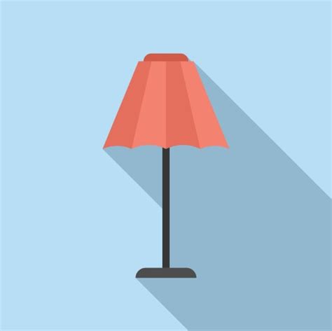 Furniture Torcher Icon Simple Minimalist Vector Image