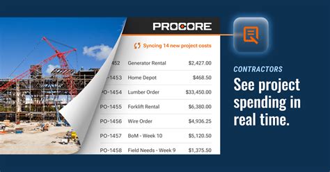 Quotetome The Procore Integration That Tracks Project Spending In Real Time