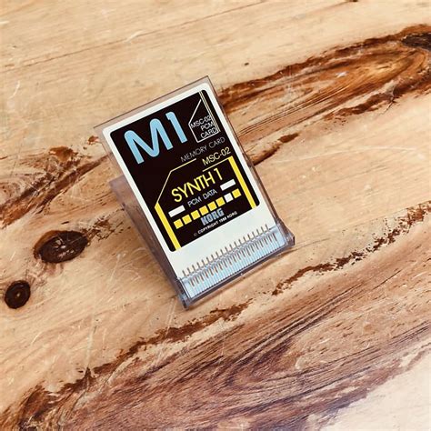 Korg Msc 02 Synth 1 Expansion Memory Card Reverb