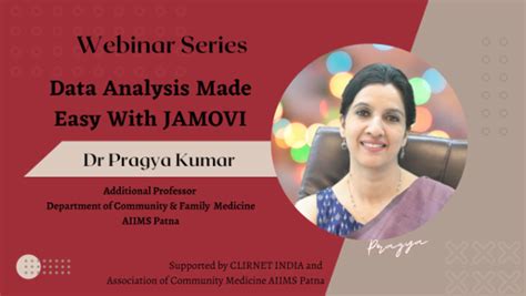 Webinar Series Data Analysis Made Easy With Jamovi