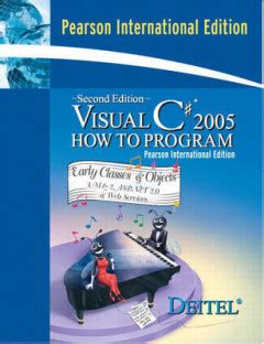 Visual C How To Program International Edition Textbook Trader