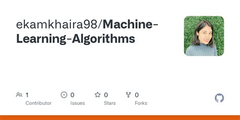 Github Ekamkhaira Machine Learning Algorithms