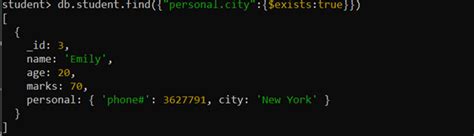 Mongodb Exists Operator Get Documents If Field Exists Spark By Examples