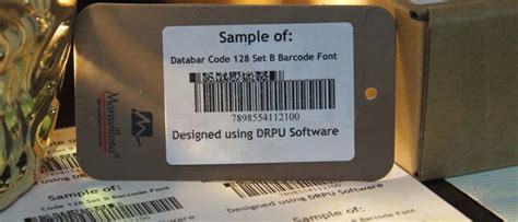 Databar Code 128 Set B Advantages Application Information
